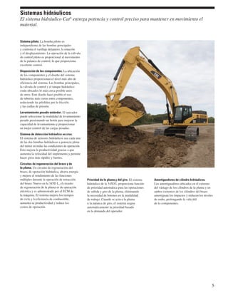 Catalogo Excavadora Hidraulica - 345DL CAT (español) | PDF