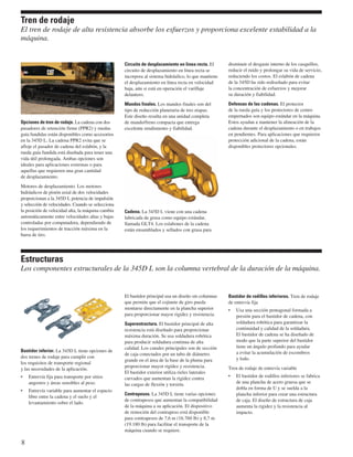 Catalogo Excavadora Hidraulica - 345DL CAT (español) | PDF