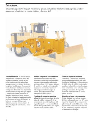 Catalogo de Tractor Topador de Ruedas - 854G CAT (español) | PDF