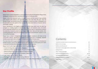 Cement Grinding Aid of Berger Fosroc Ltd | PDF