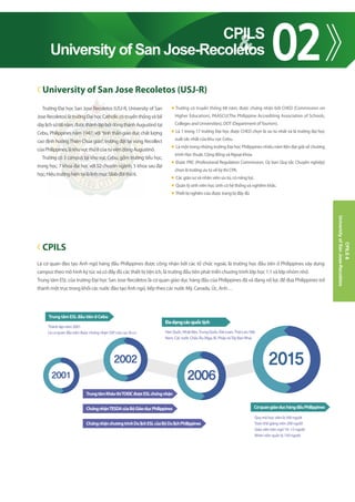 Brochure trường Anh ngữ CPILS, Cebu, Philippines | PDF