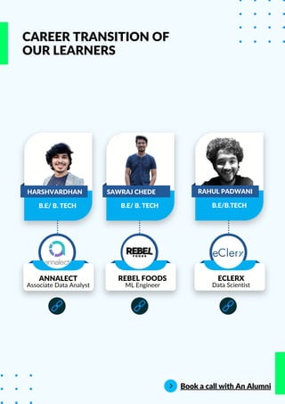 Board Infinity Data Science Brochure - data science learning path | PDF