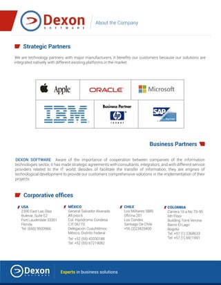 Dexon Brochure | PDF