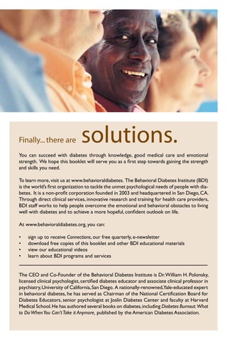 Brochure diabetes-10-things-to-know | PDF