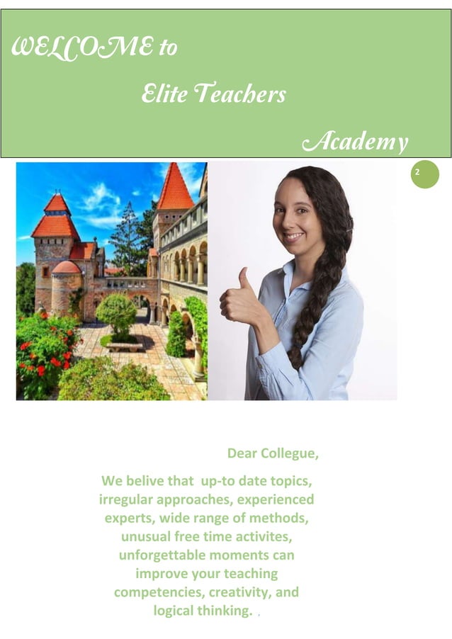 Elite Teachers Academy Brochure | PDF