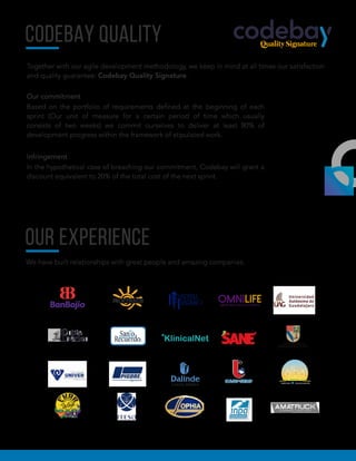 Codebay Brochure for software development | PDF