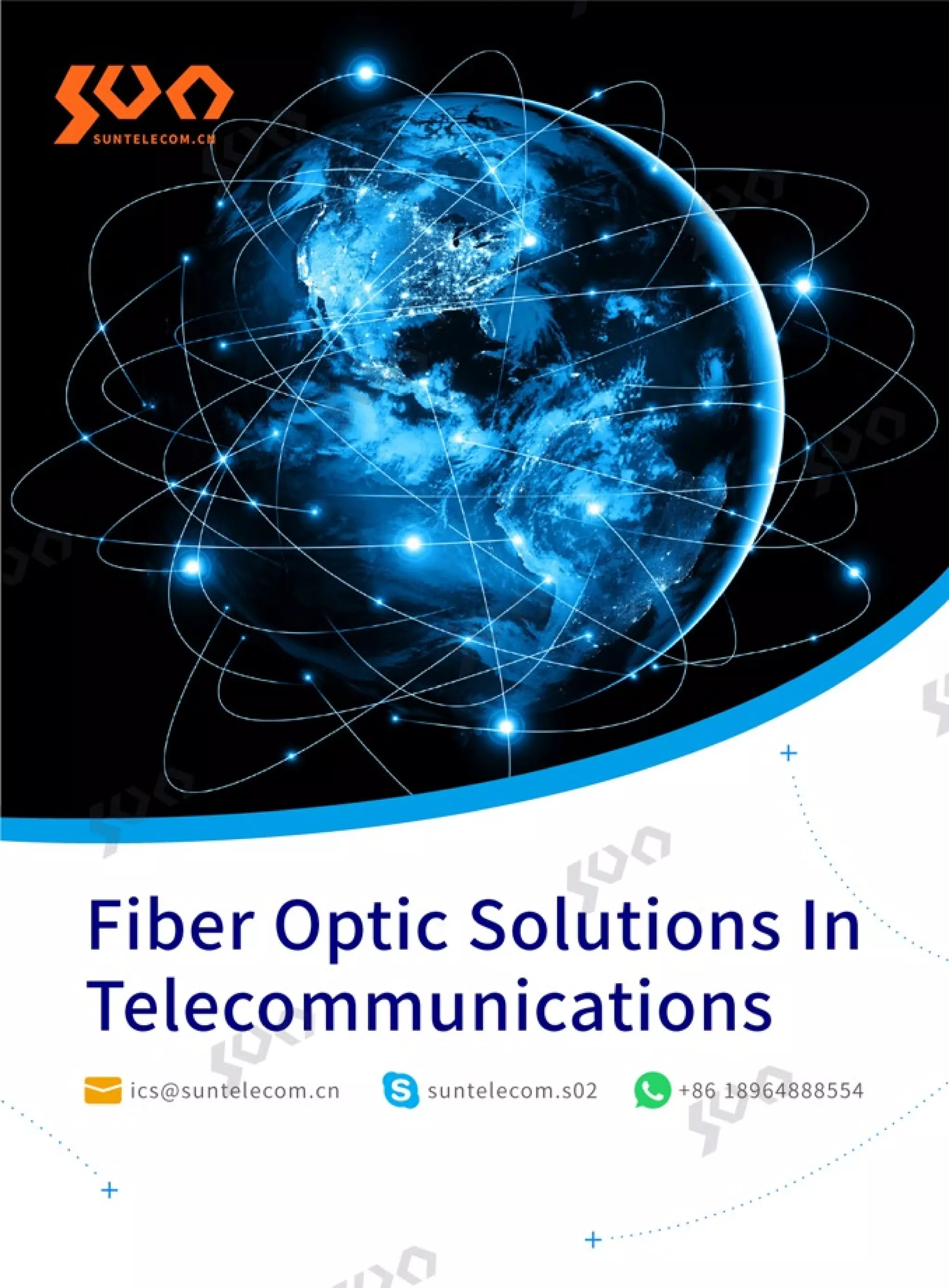 Brochure -fiber optic solutions in telecommunications | PDF