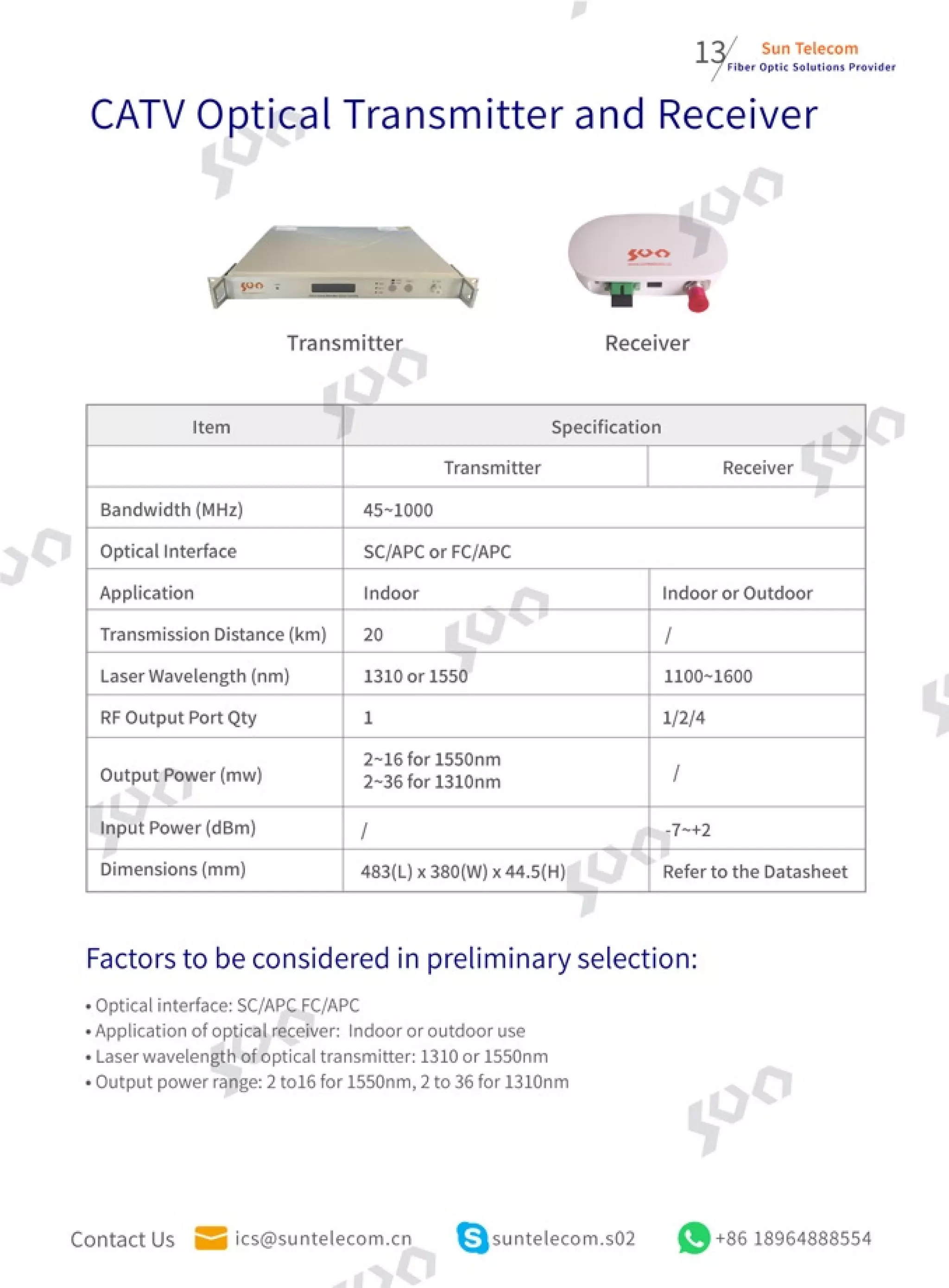 Fiber Optic Solutions In Telecommunications | PDF