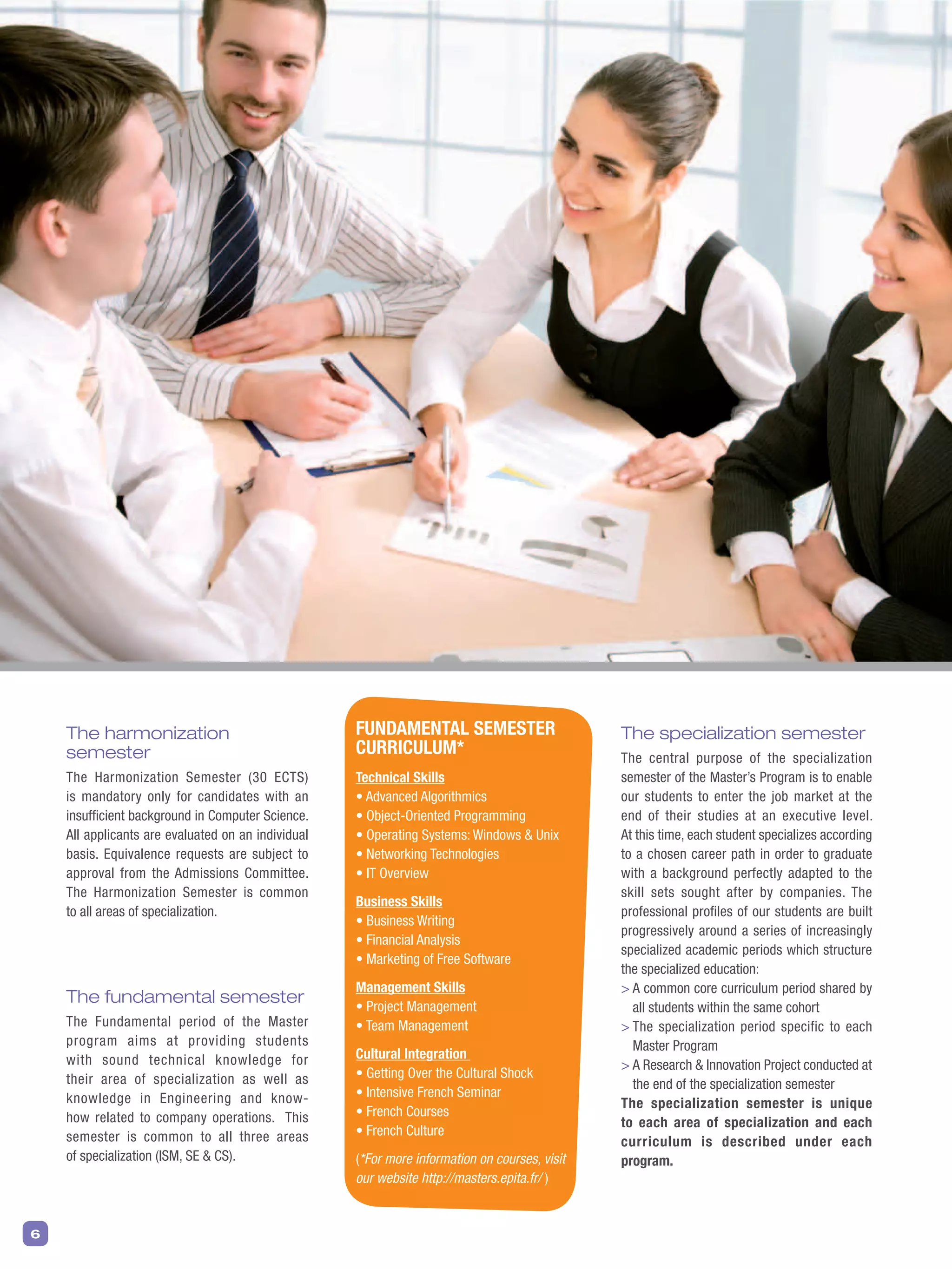 EPITA Brochure epita-international-master-2013 | PDF