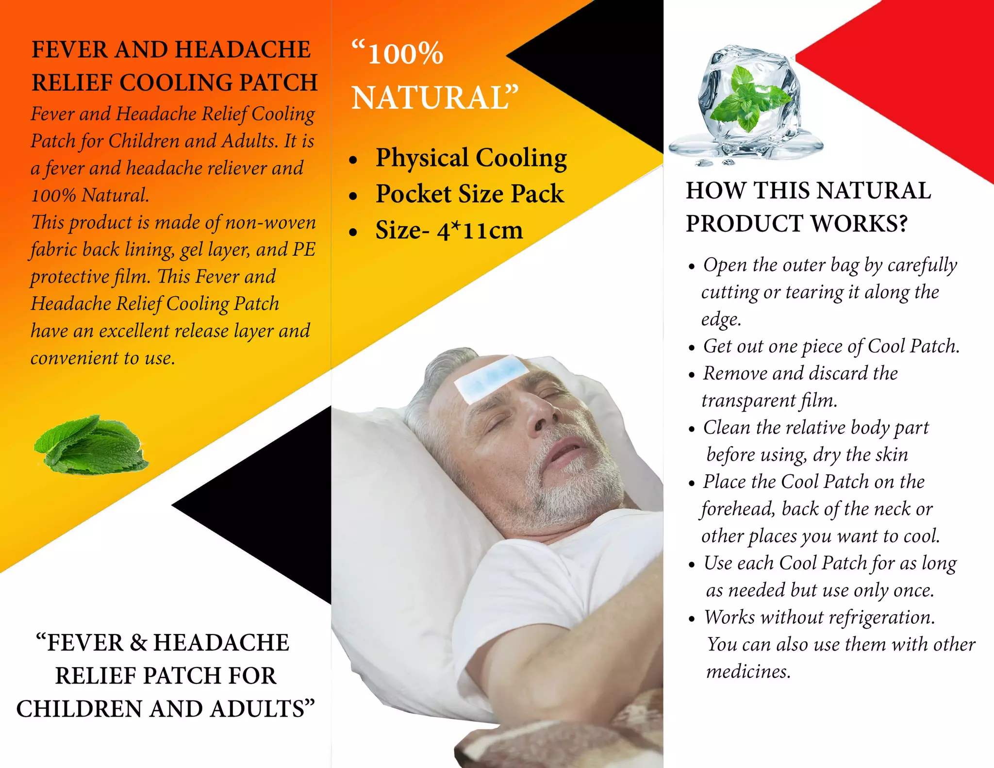 Fever & Headache relief cooling patch | PDF