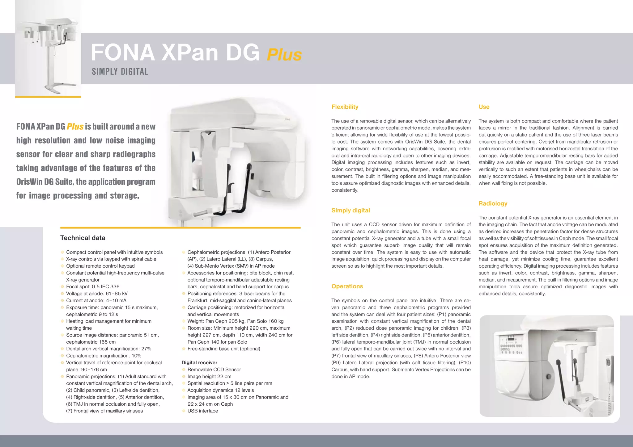 Brochure FONA XPAN DG PLUS | PDF
