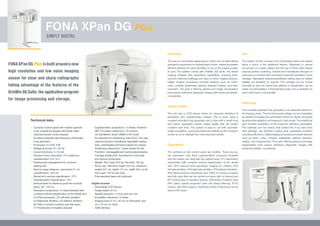 Brochure FONA XPAN DG PLUS | PDF