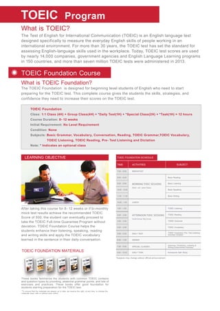 Brochure trường Anh ngữ IMS | PDF