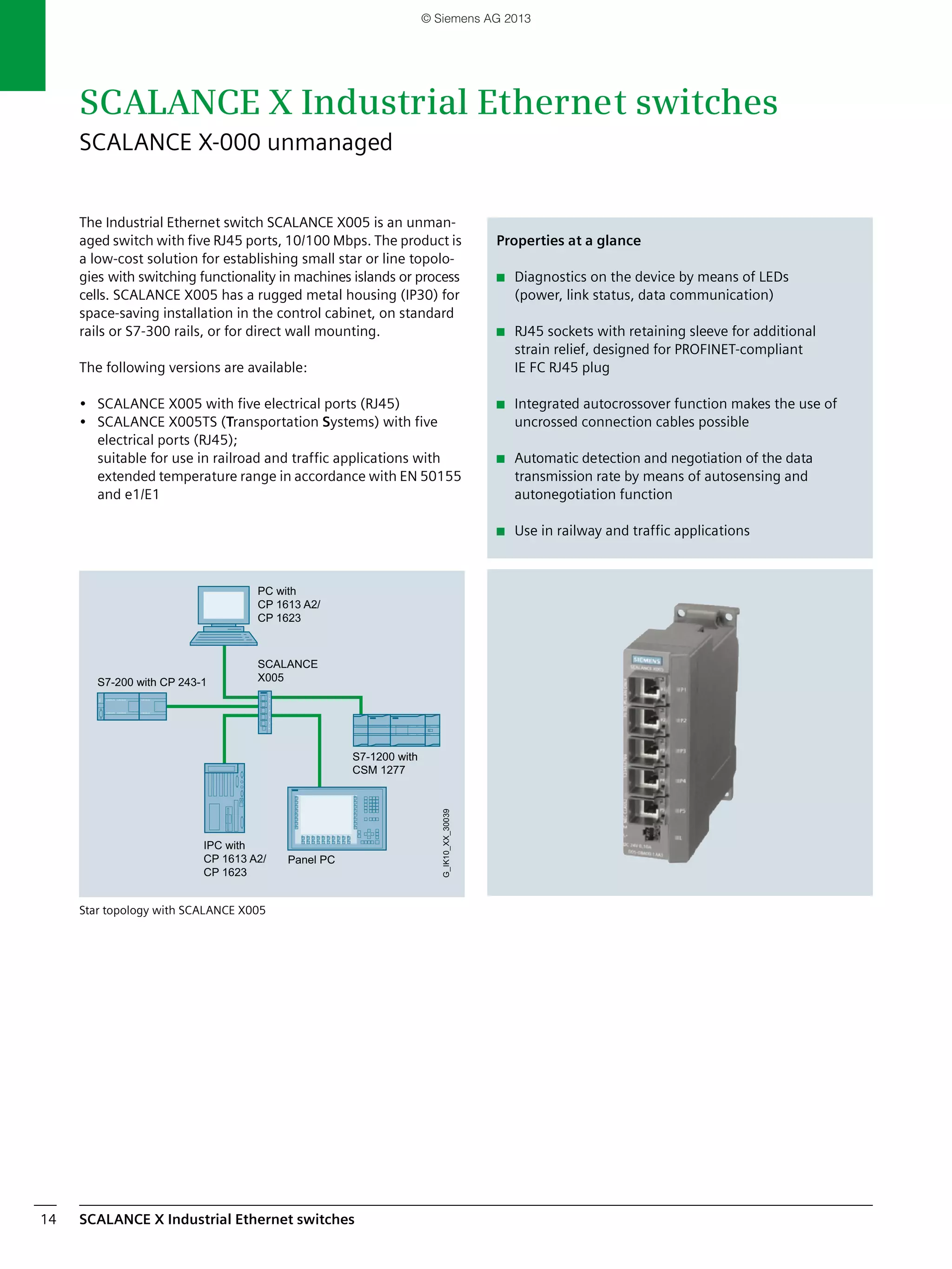 Brochure industrial-ethernet-switches-english | PDF