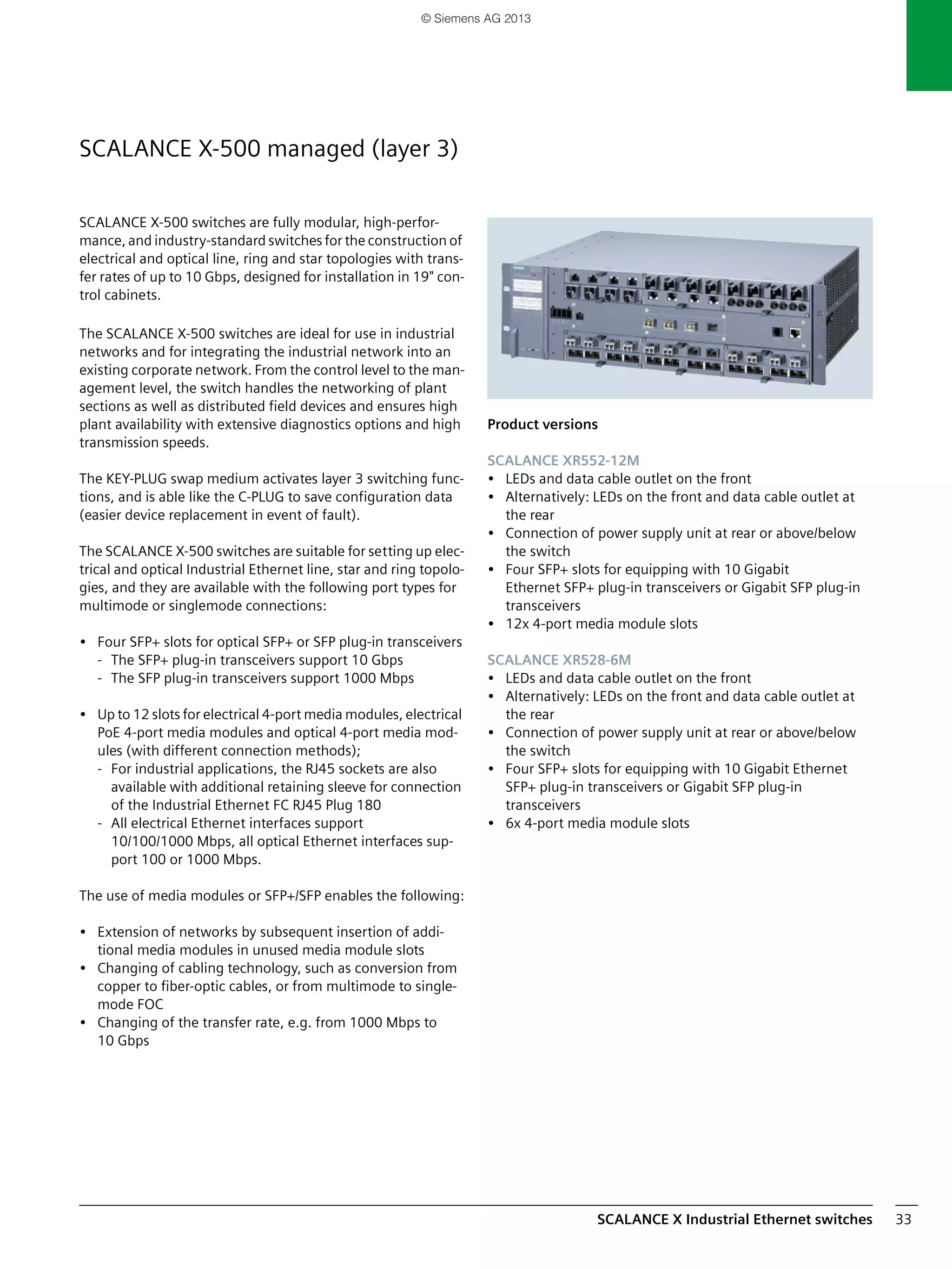 Brochure industrial-ethernet-switches-english | PDF