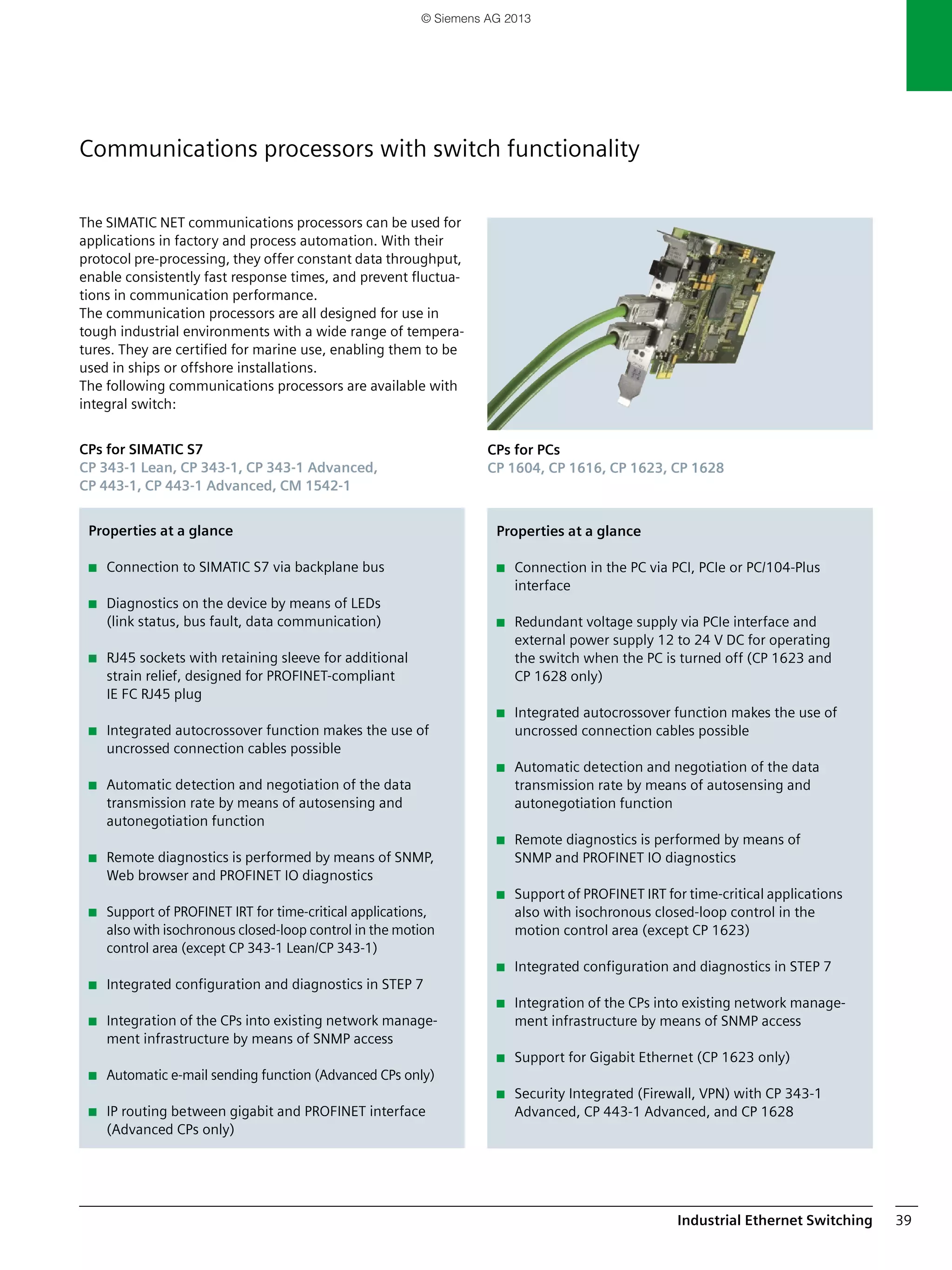 Brochure industrial-ethernet-switches-english | PDF