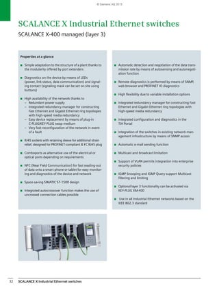 Brochure industrial-ethernet-switches-english | PDF