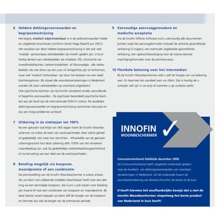 Brochure Innofin Woonbeschermer | PDF