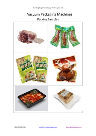 KANGBEITE PACKAGING product catalogue | PDF