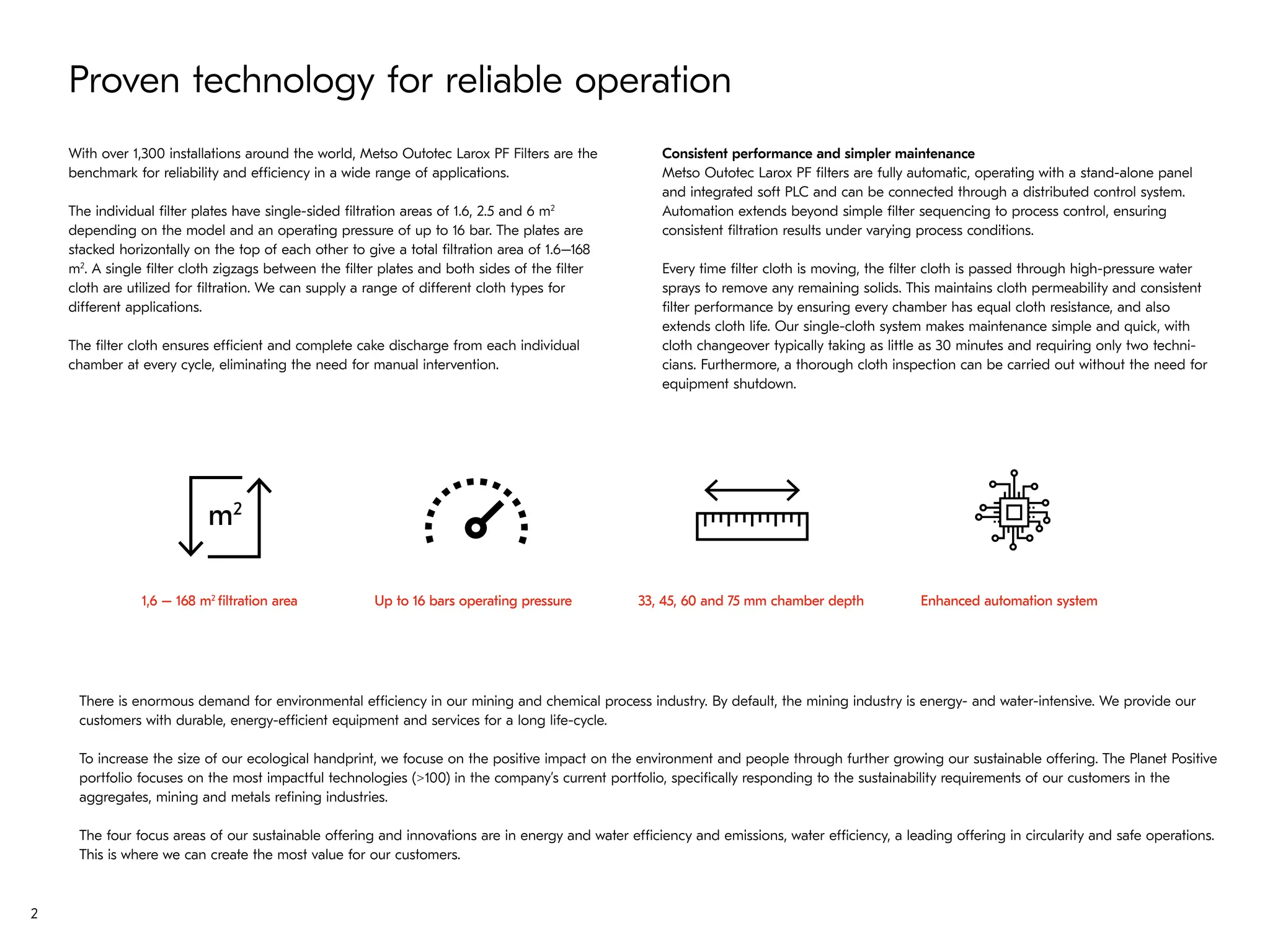 Metso: Outotec Larox PF filter Operation | PDF