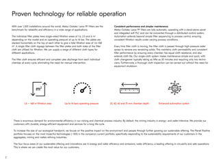 Metso: Outotec Larox PF filter Operation | PDF