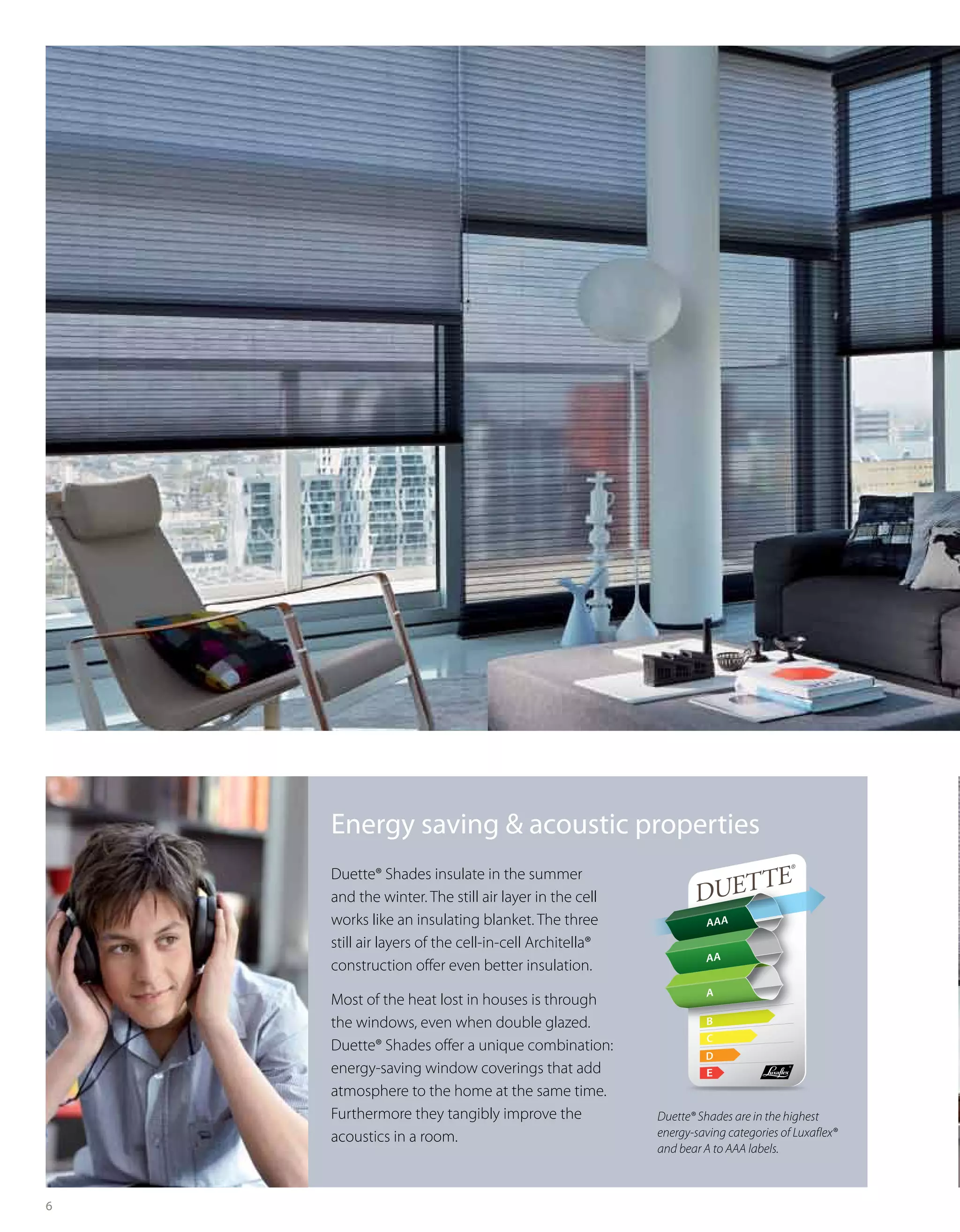 Brochure luxaflex-duette-shades-ie | PDF