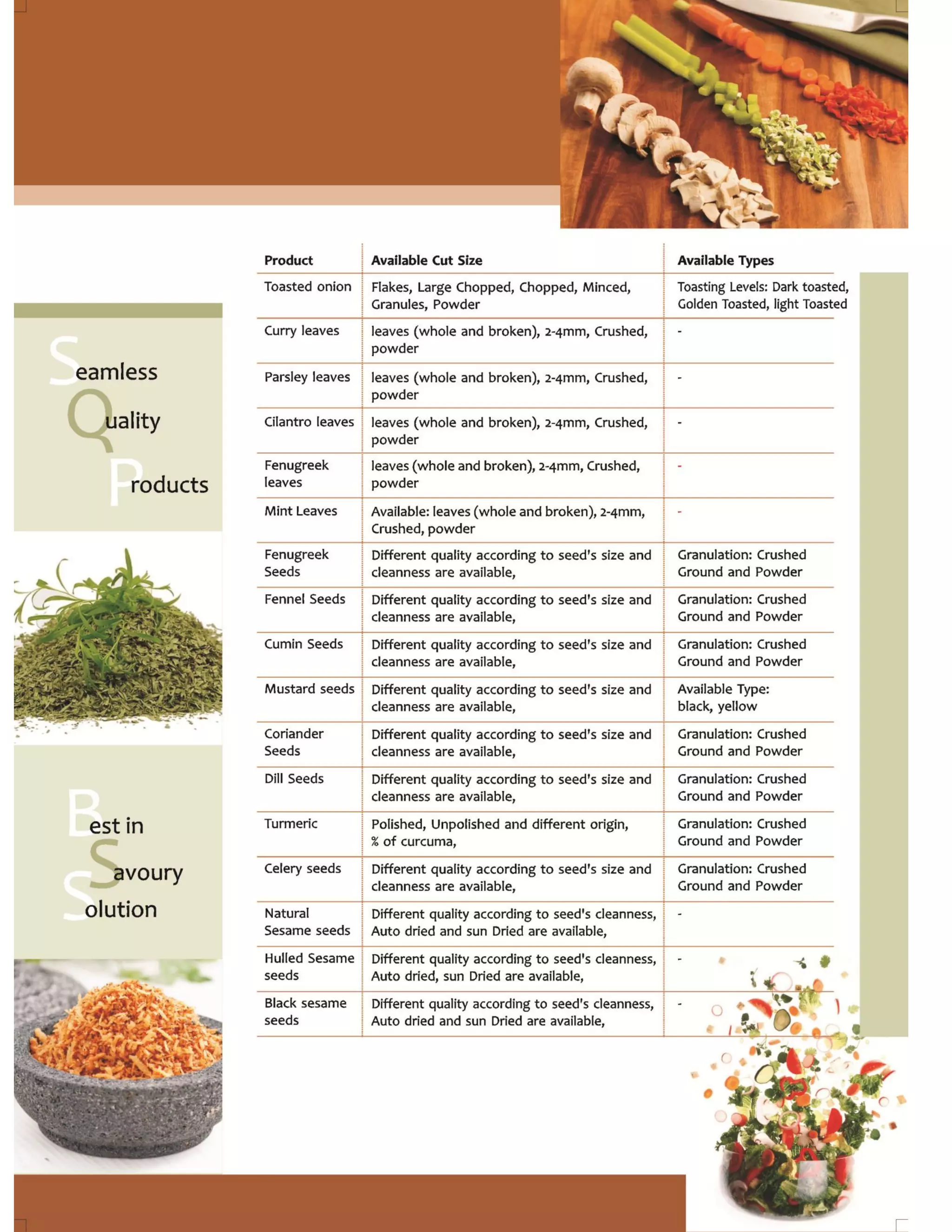 Brochure Maharaja Dehydration | PDF