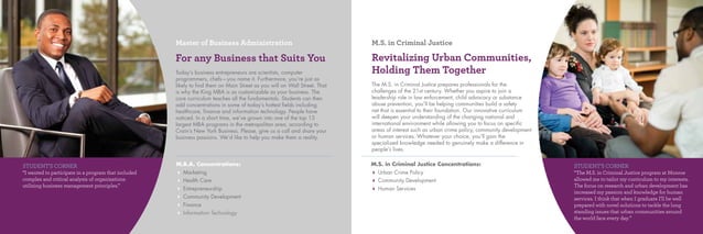 Monroe college Brochure masters program | PDF | Professional School ...