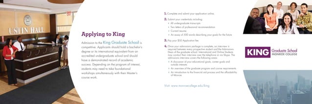 Monroe college Brochure masters program | PDF | Professional School ...