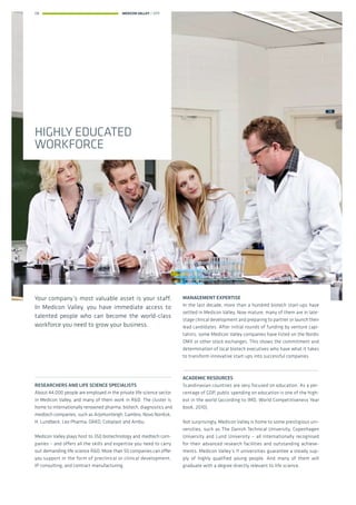 Medicon Valley Brochure | PDF