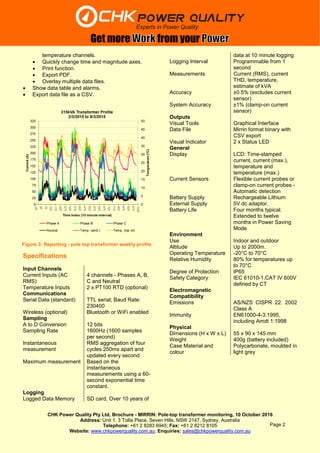 Brochure - Pole top Transformer Monitoring using Mirrin | PDF
