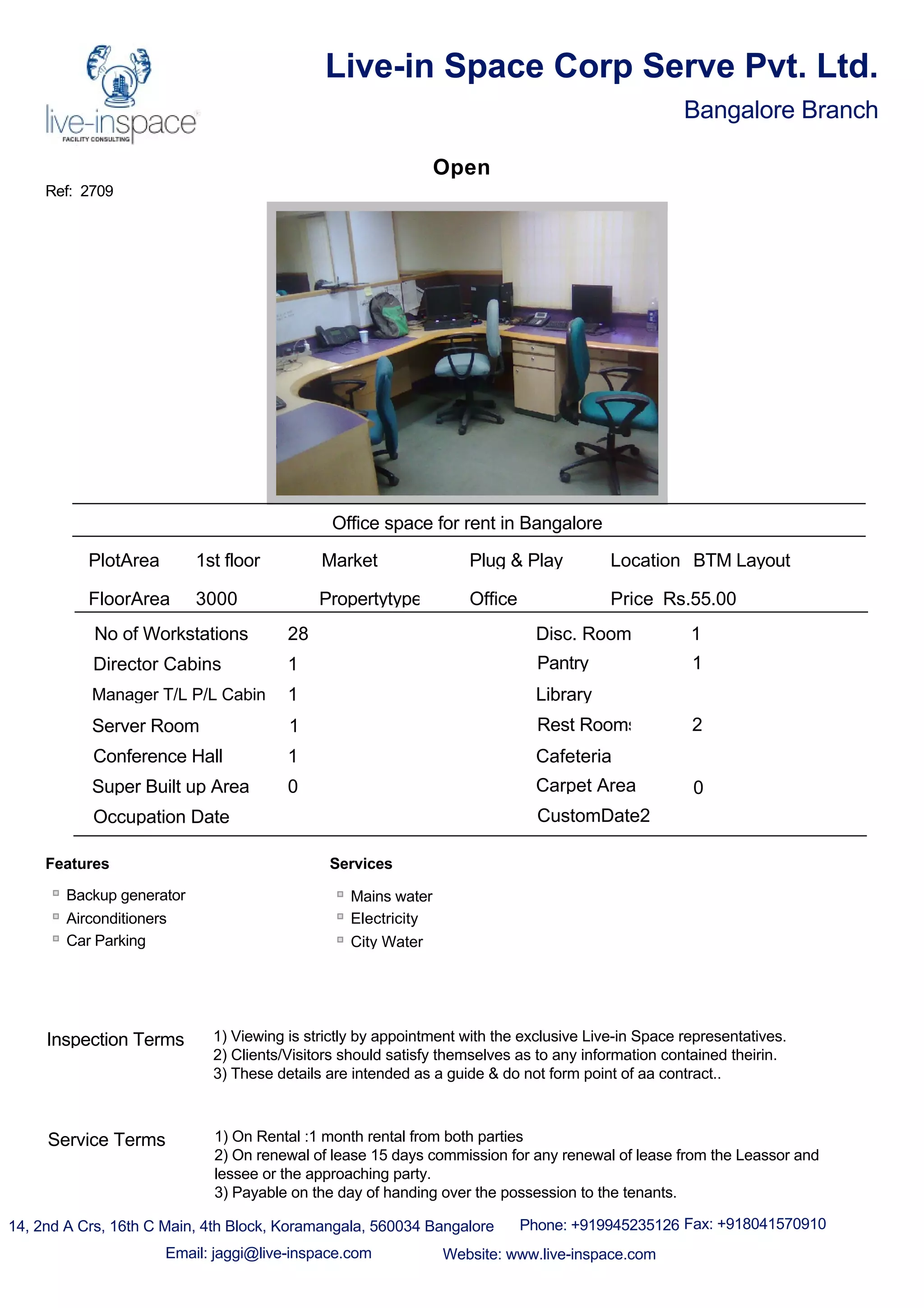 office space in bangalore | PDF