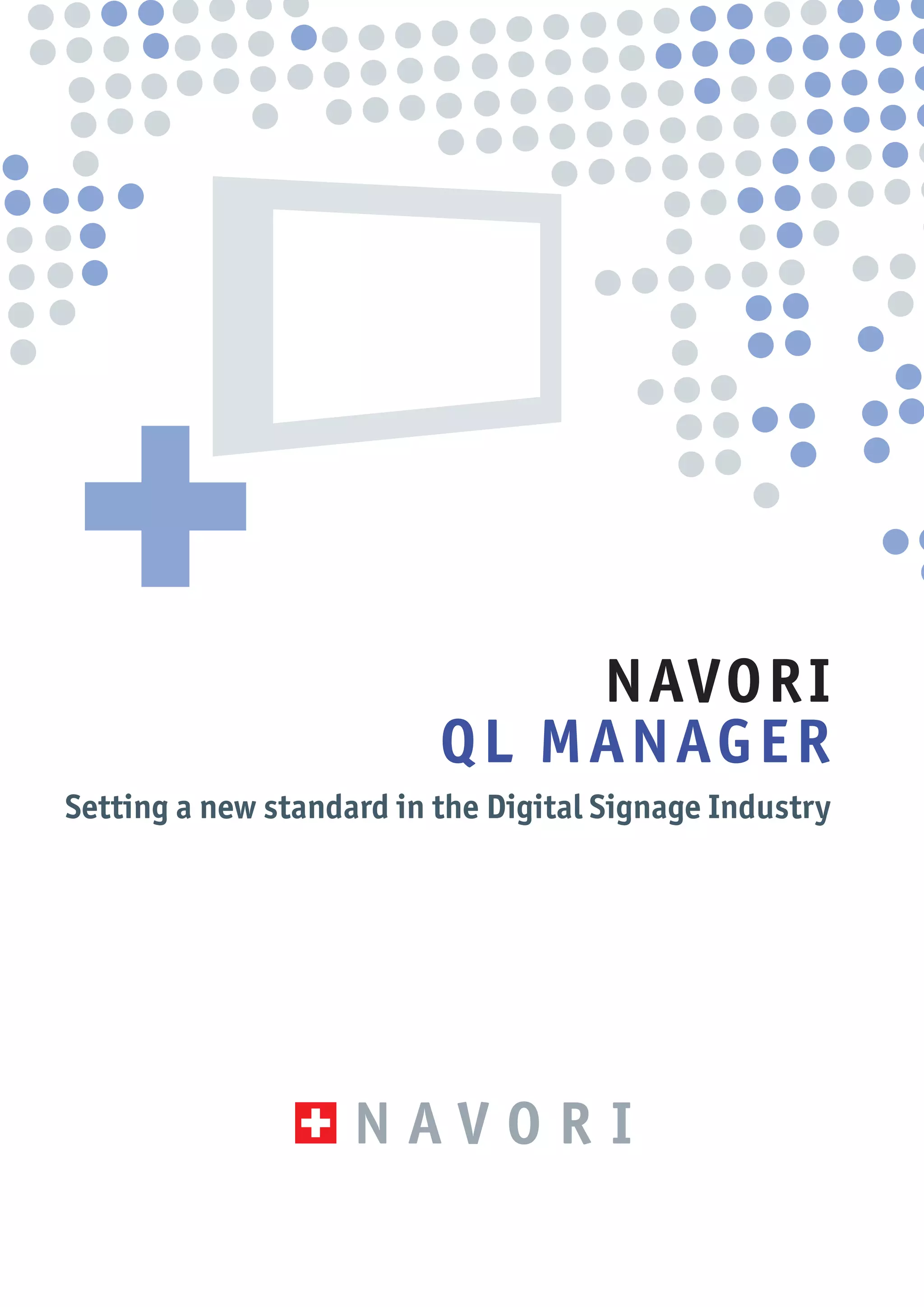 Brochure NAVORI QL Manager | PDF