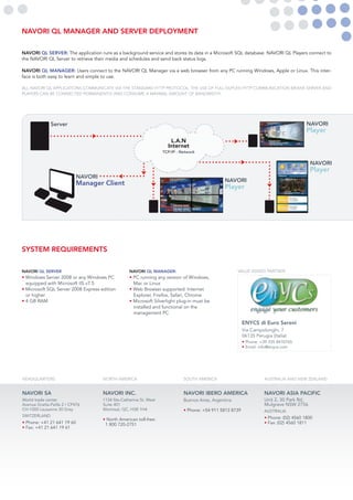 Brochure NAVORI QL Manager | PDF
