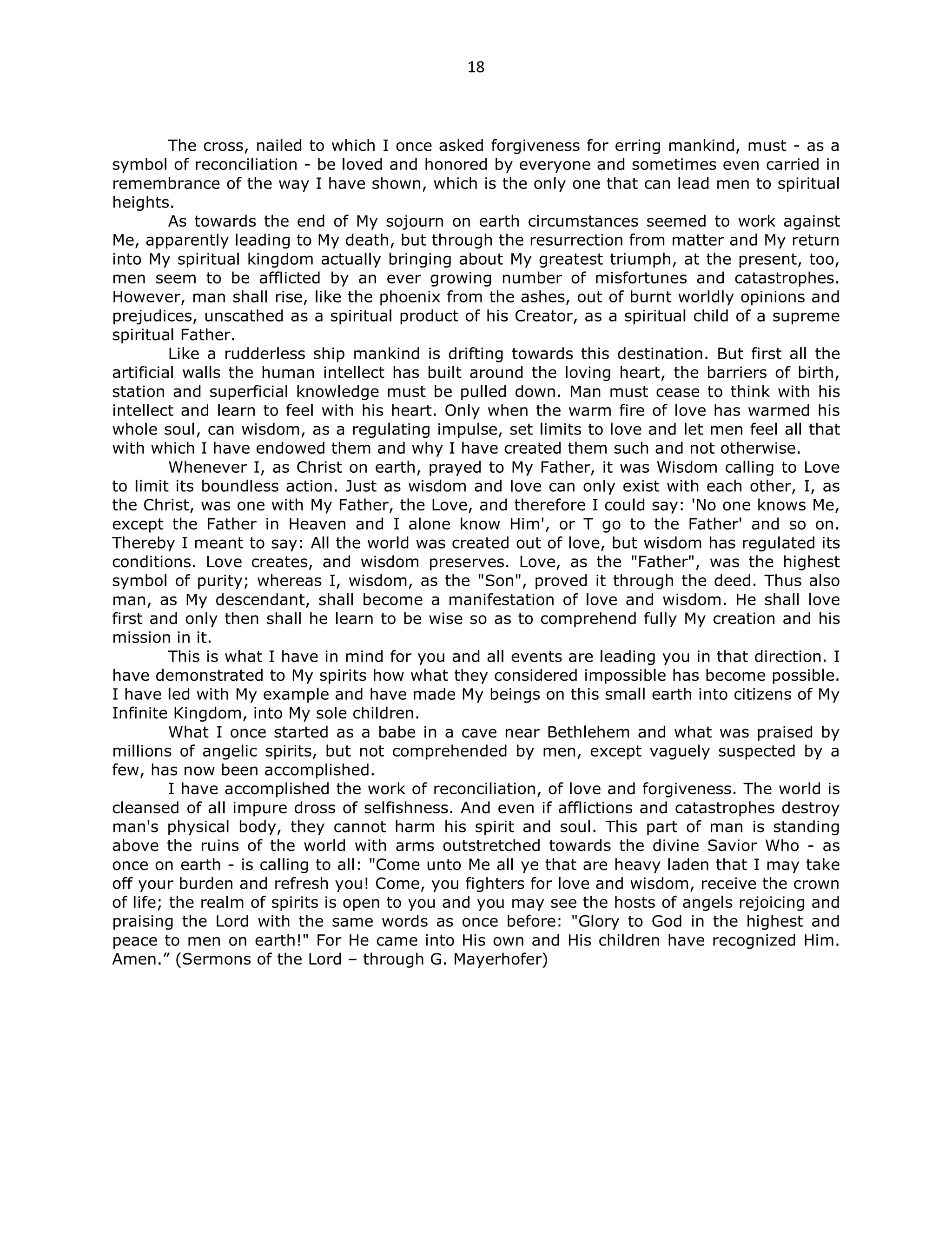 Brochure - NEW REVELATION - About the Birth of the Lord | PDF