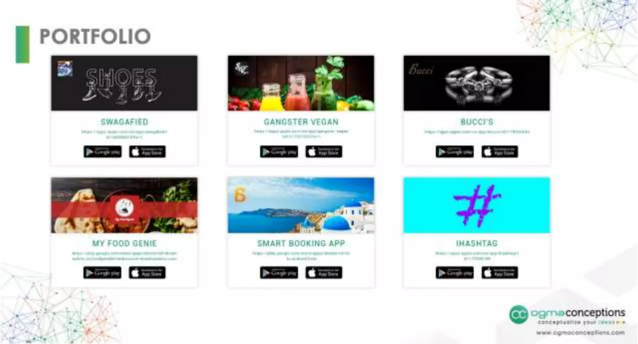 Ogma Conceptions - Company Brochure | PPT