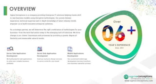 Ogma Conceptions - Company Brochure | PPT