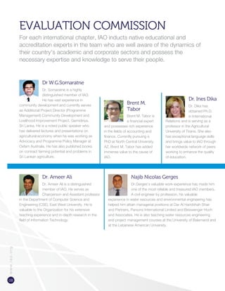 IAO - Benchmarking International Accreditation Standards Globally | PDF