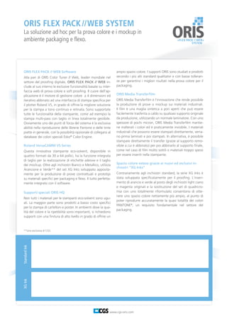 Brochure ORIS Flexpack 2016 | PDF