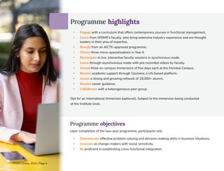 Brochure - PGDMhi the real story of career | PDF