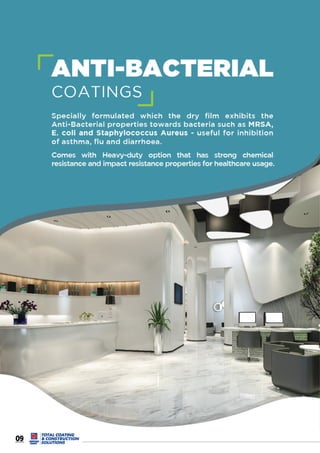 Antiviral & Antibacterial Coatings - A Shield Against Germs & Virus! | PDF