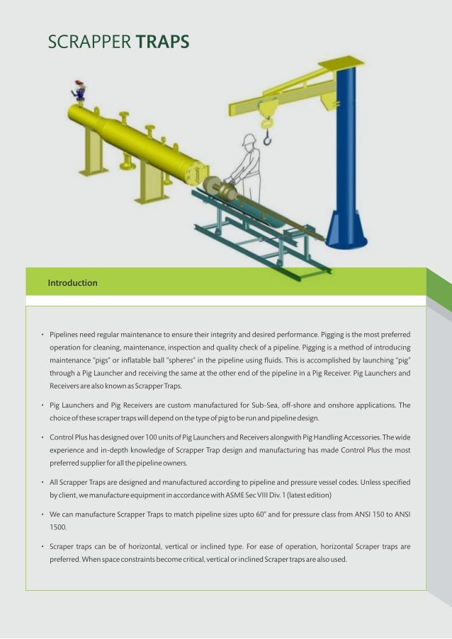 Brochure scrapper trap - control plus