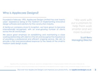 Applecore Designs Limited - 24 page brochure | PPT