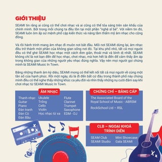 Brochure SEAMI Music In Town | PDF