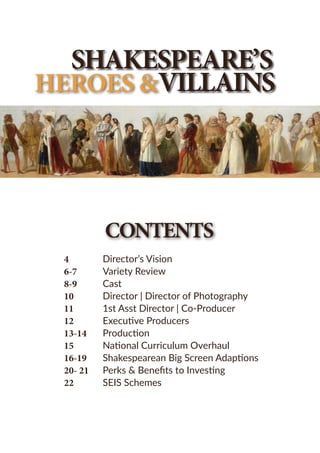SHAKESPEARE’S HEROES AND VILLAINS | PDF