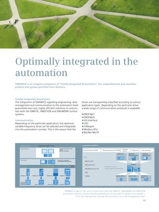 Brochure sinamics-siemens | PDF