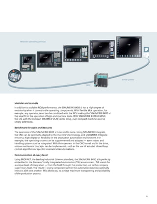 Brochure sinumerik | PDF