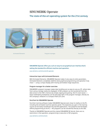 Brochure sinumerik | PDF