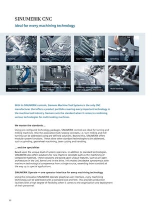 Brochure sinumerik | PDF