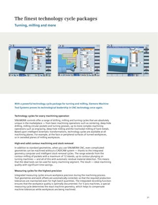 Brochure sinumerik | PDF